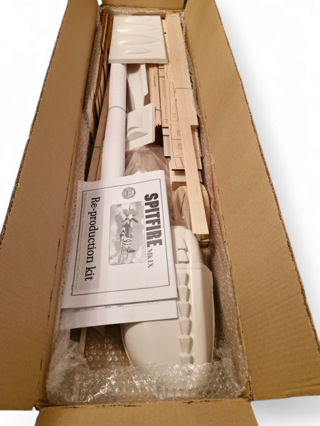 60 size spitfire reproduction full kit comes with free cockpit kit ...
