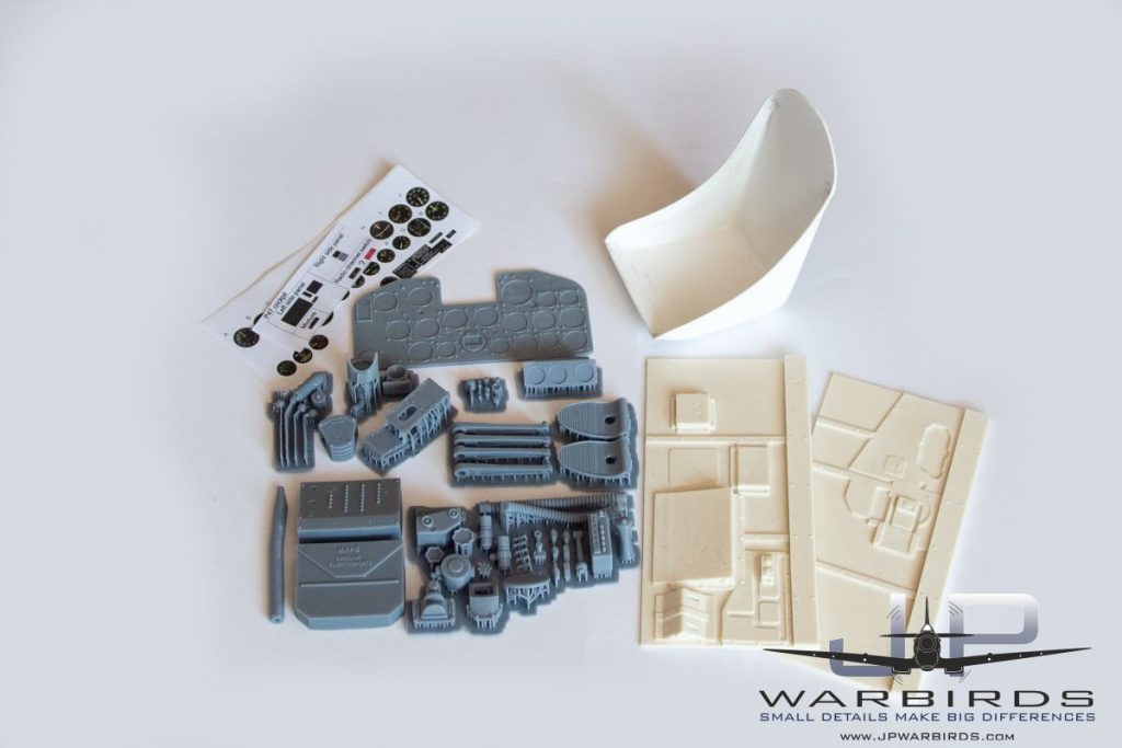 JP Warbirds 1/6th P47 full resin cockpit kit – Planes Revived