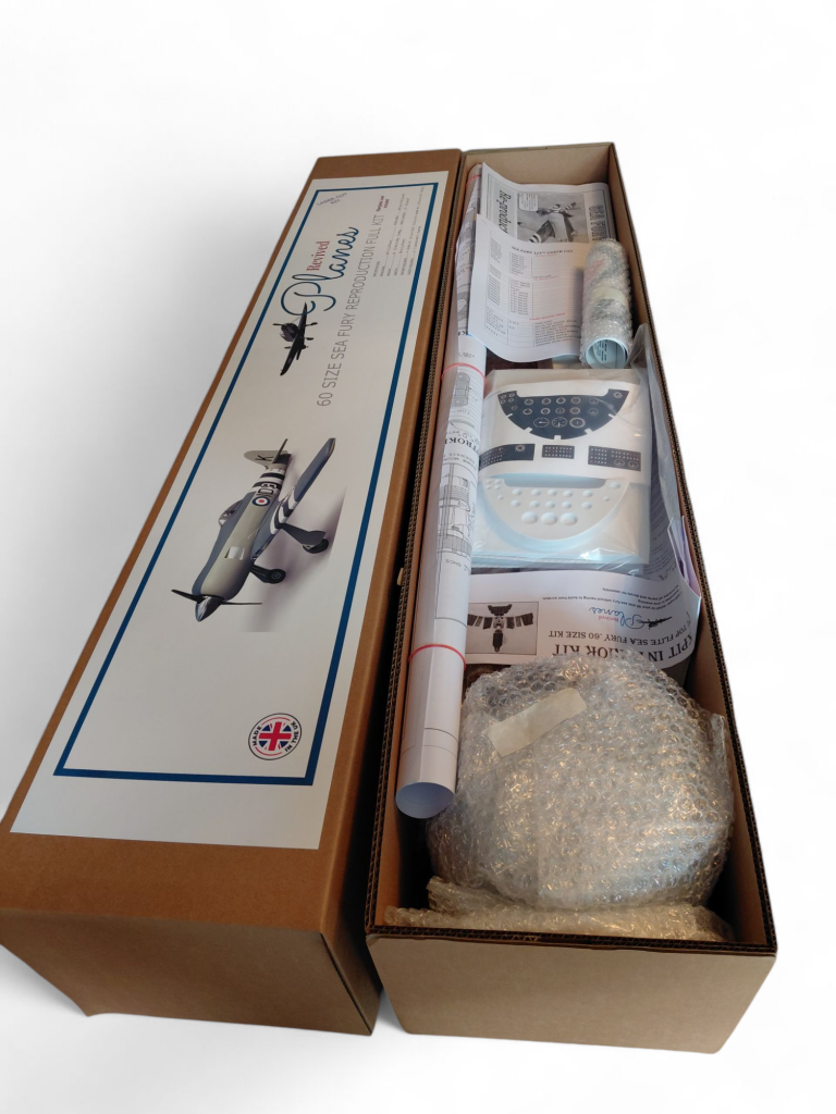 Sea fury Reproduction Full Kit with free cockpit kit – Planes Revived